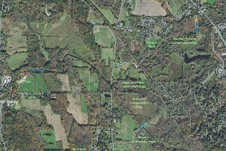 Firefighters respond to bonfire near Valley View Circle, Amherst MA ...