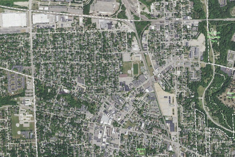 Two-car accident involving deer near Wing Street, Plymouth MI | CrimeRadar