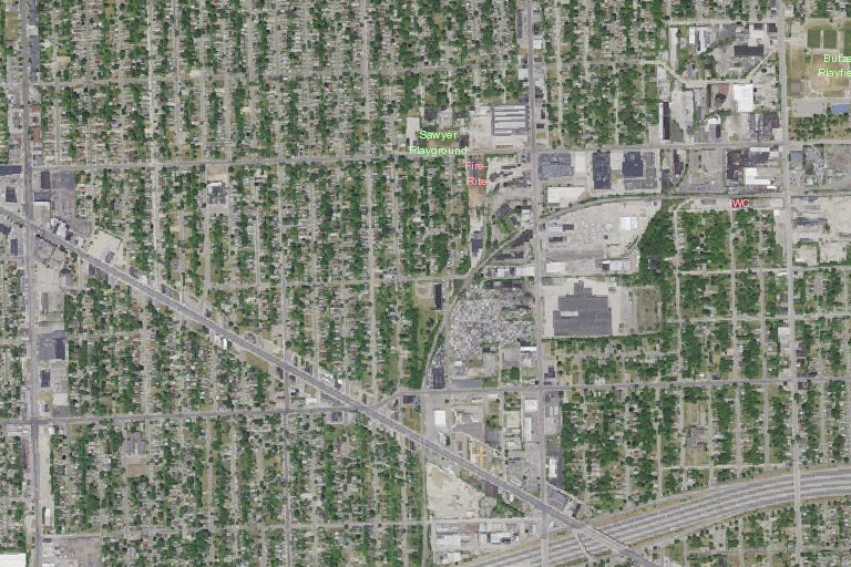 Medical call for woman with facial cut on Grand River, Detroit MI ...