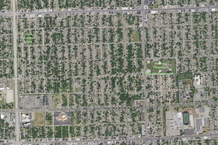 Injury crash with vehicle into building near McNichols, Detroit MI ...