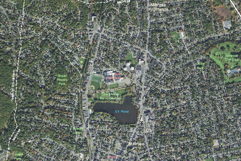 Crystal Street closed at Main Street in Melrose, Melrose MA | CrimeRadar