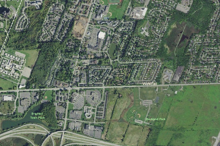 Water main break causes hydrant outage near Westfall Rd, Rochester NY ...