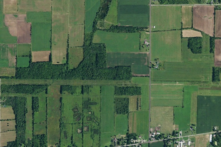 Dump truck in ditch causes road hazard, Lockport NY | CrimeRadar