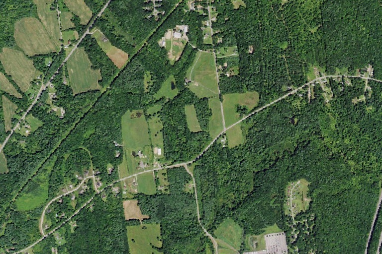 Tractor-trailer stuck in ditch near Wilton intersection, Saratoga ...