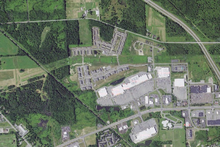 Vehicle fire and fuel spill near Price Chopper parking lot, Liverpool ...