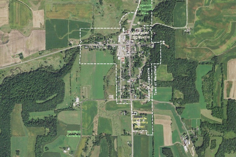 Deer lying in northbound lane on highway near Loganville, Loganville WI ...