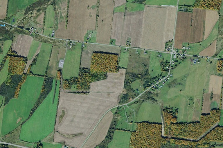 Road reduced to one lane at Route 161 and Community Drive, Jefferson ...