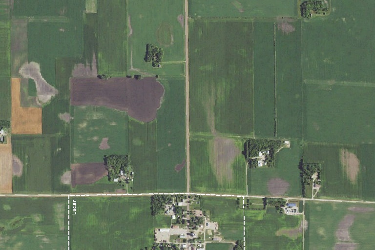 Fire breaks out in grain bin dryer near 1st St, Lucan, Lucan MN ...