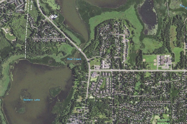 vehicle hits deer near ash street and hodgson road, Anoka County MN ...