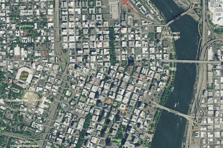 Dumpster fire near Sentinel Hotel on SW Alder, Portland OR | CrimeRadar