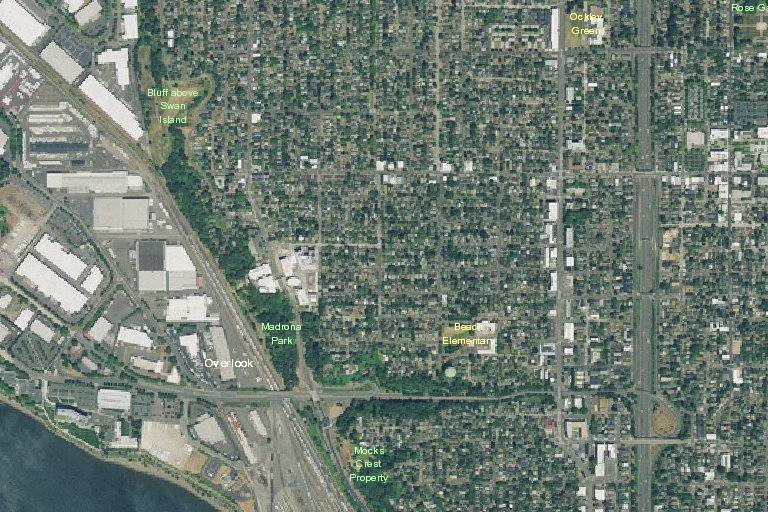 Small illegal fire near North Denver Avenue, Portland OR | CrimeRadar