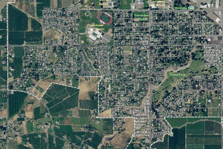 Fire alarm triggers response at commercial building, Grandview WA ...