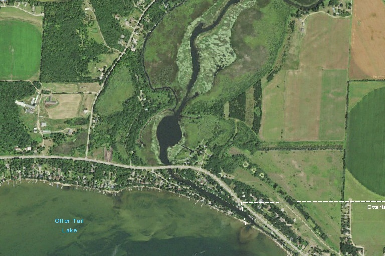 structure fire at a residence near ottertail river road, Ottertail MN ...