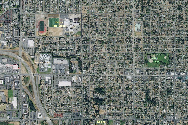 Small debris fire near First Christian Church, Tacoma WA | CrimeRadar