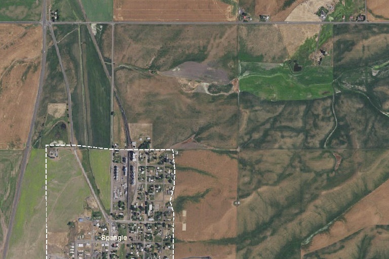 Male suspect steals property and flees east, Spangle WA | CrimeRadar